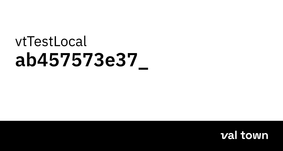 dashboard | Val Town