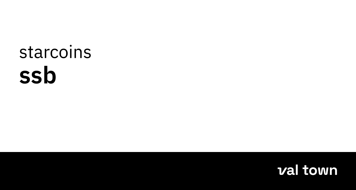 starcoins/ssb | Val Town