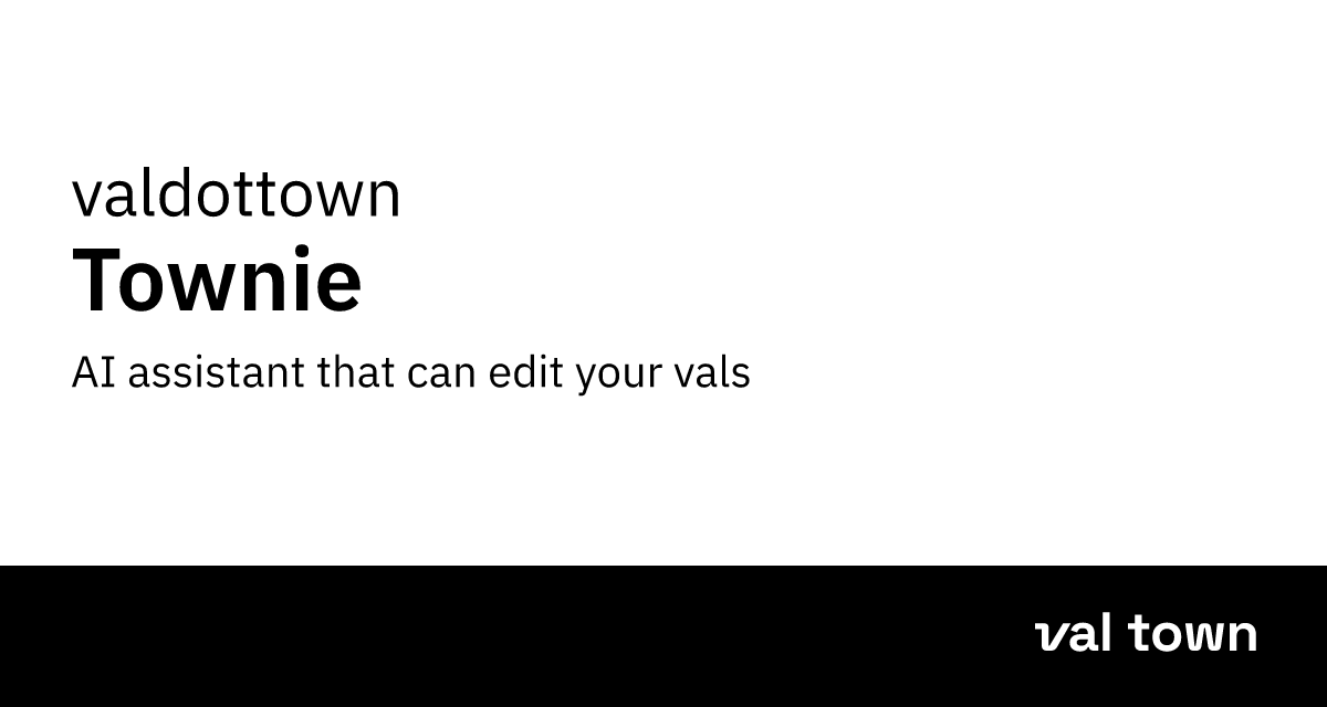 .gitignore | Val Town